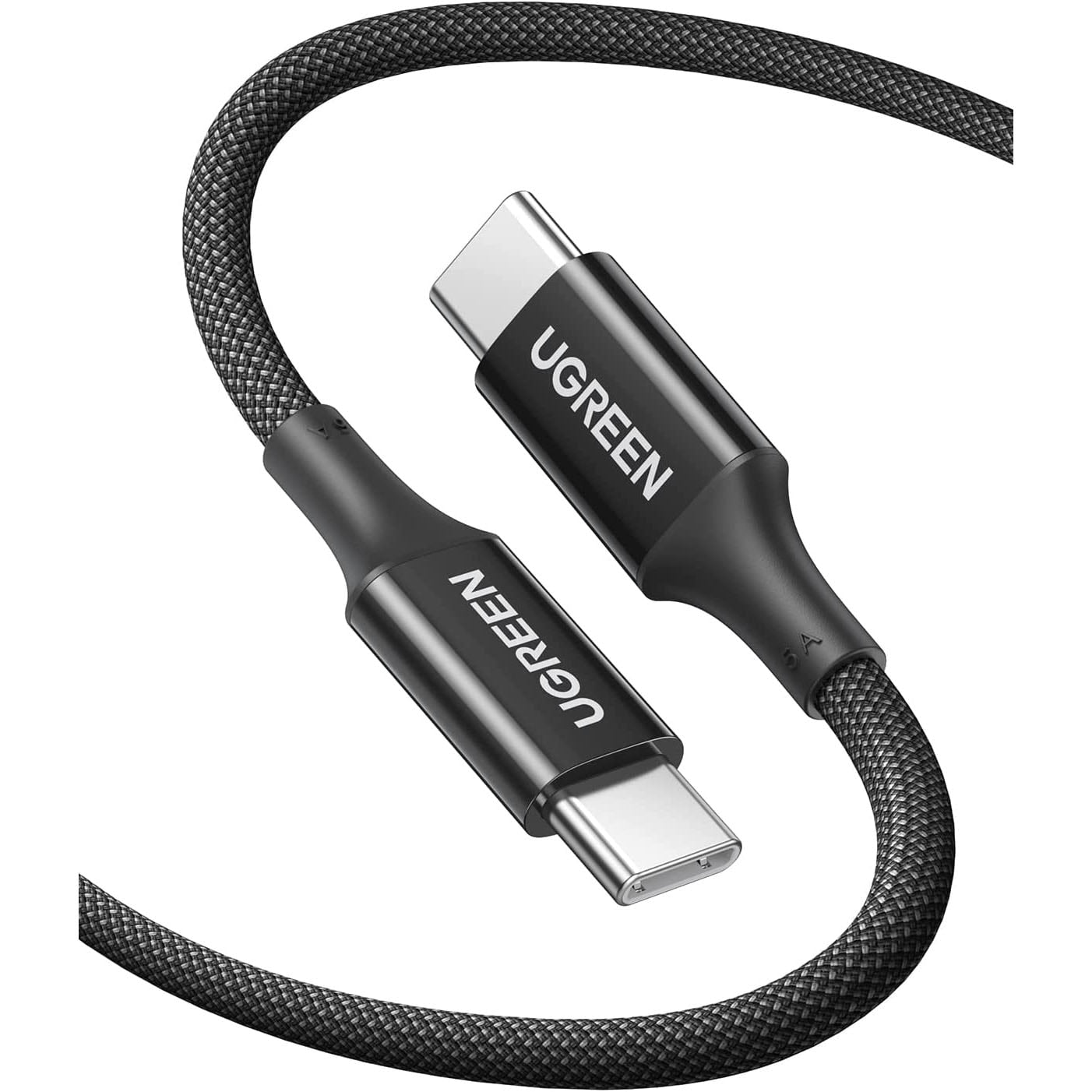 UGREEN Type-C to Type-C 100W Data Cable 1M Black – Ahoo Store